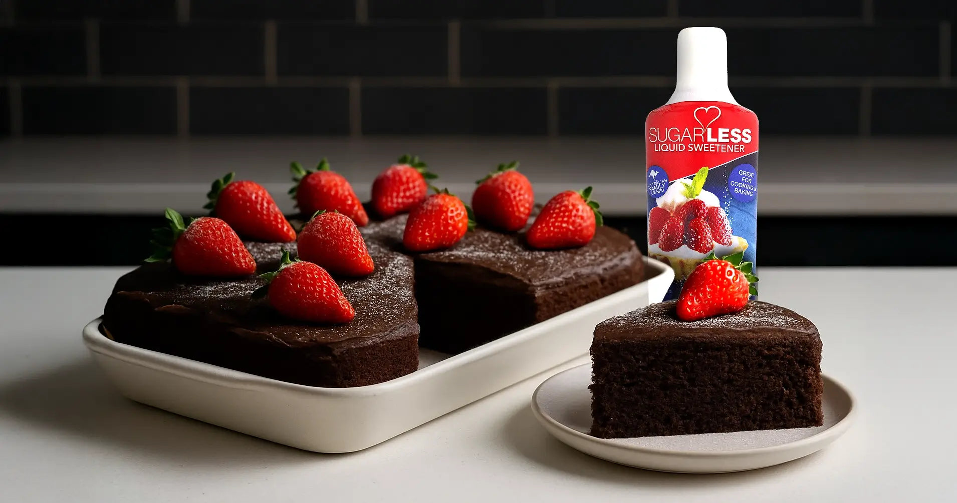 Sugar Free Cake Recipe | Easy Dessert with Organic Stevia – Sugarless ...