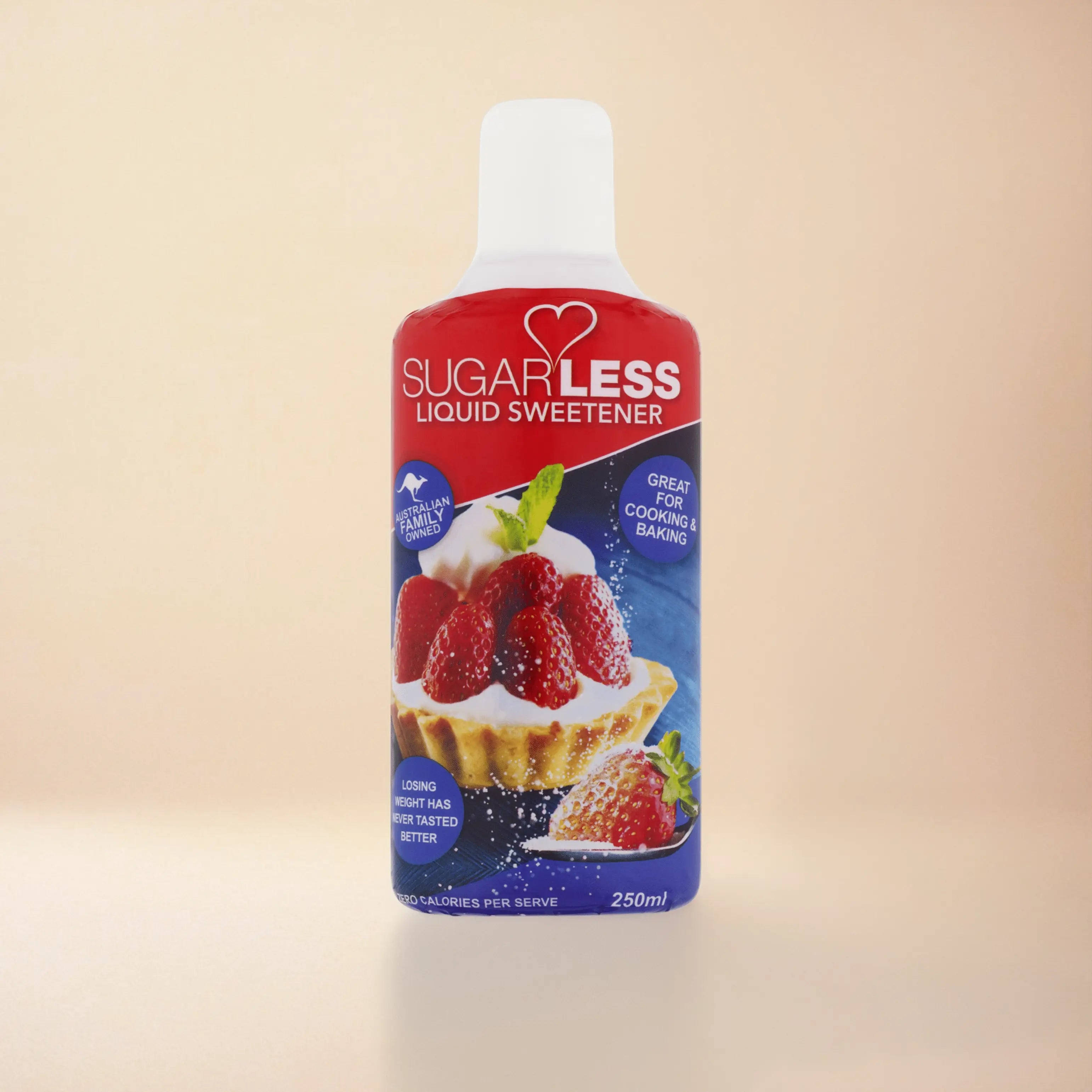Sugar Free Liquid Sweetener 250ml | Zero Calorie for Drinks – Sugarless ...